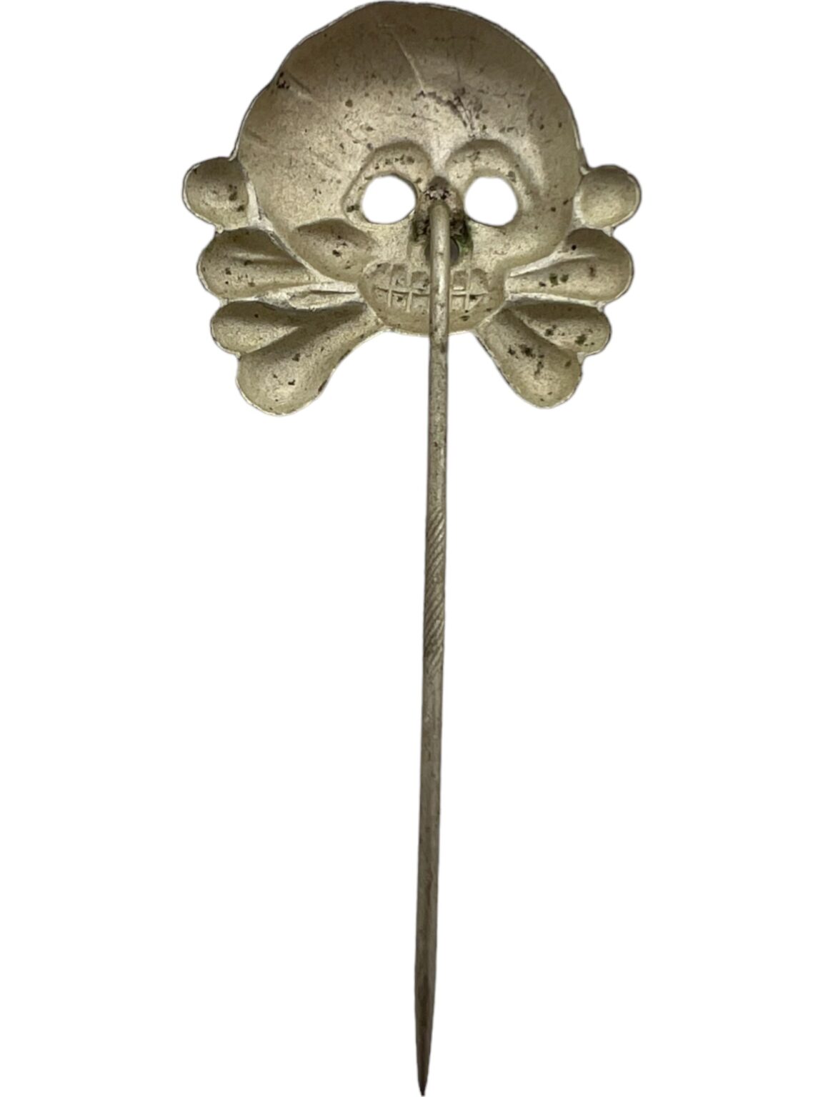 Panzer skull on pin - Danzig Militaria