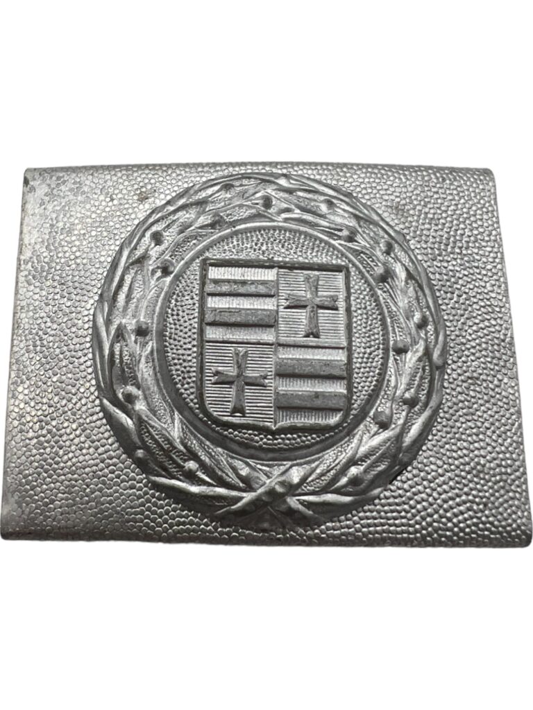 German Fire Police Belt Buckle - Danzig Militaria