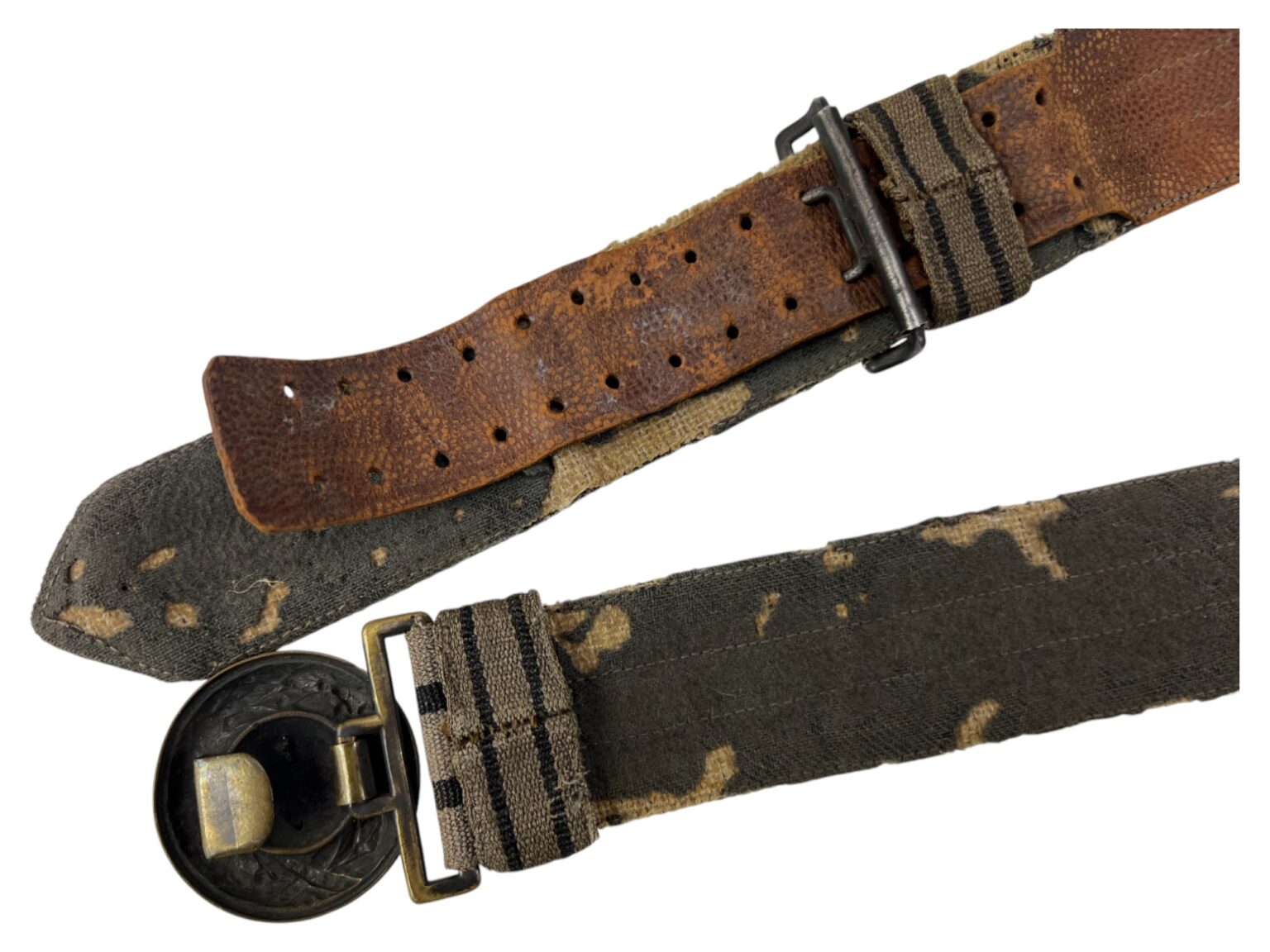 WWI Prussian Officer Brocade Belt and Buckle - Danzig Militaria