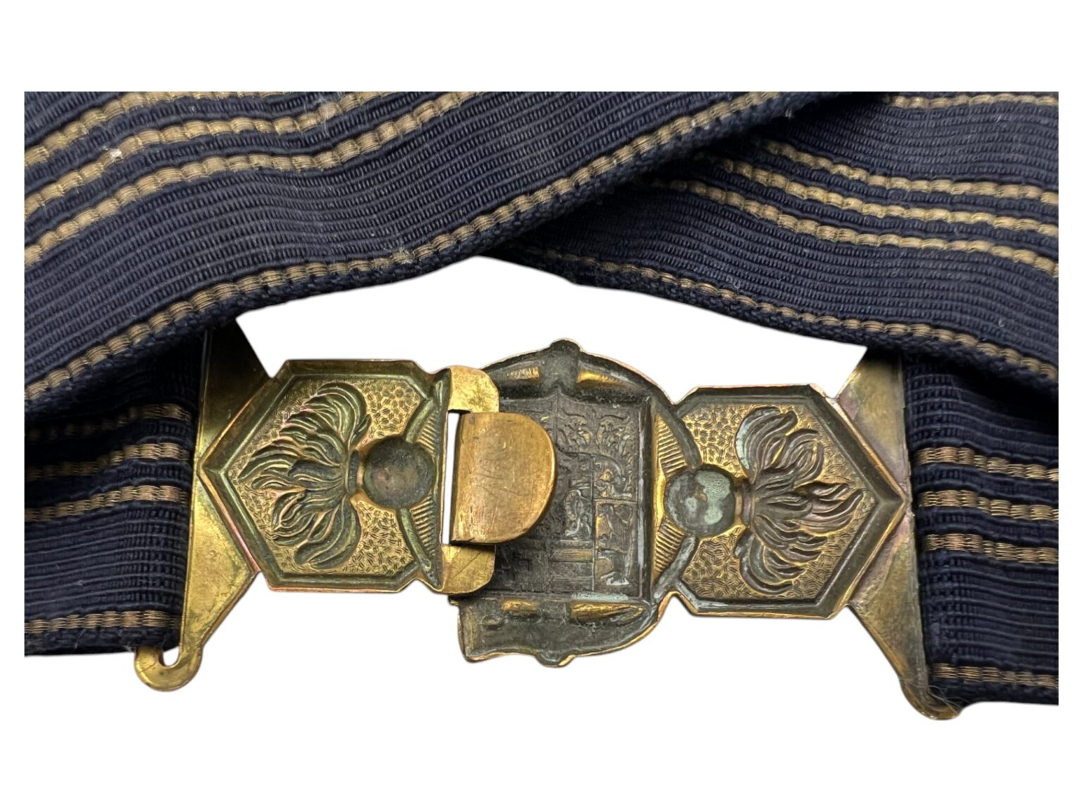 Czechoslovakia dress belt with buckle - Danzig Militaria