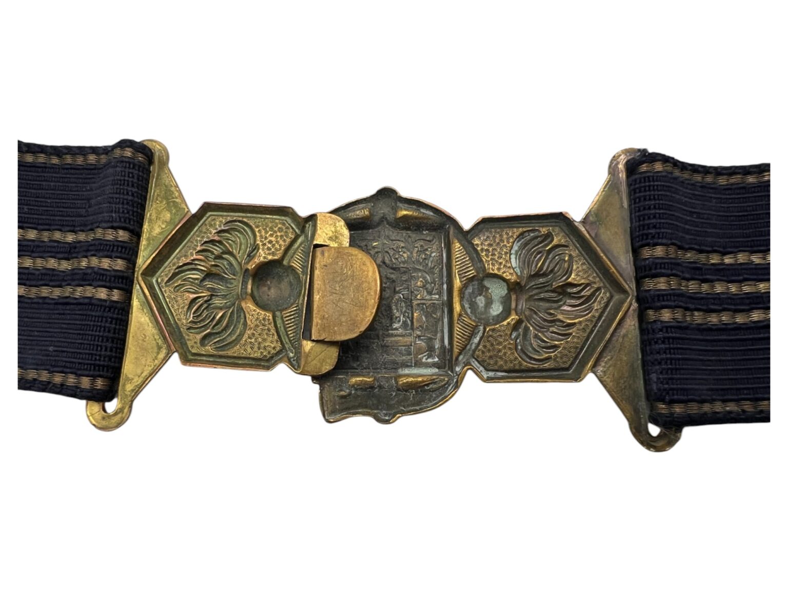 Czechoslovakia dress belt with buckle - Danzig Militaria