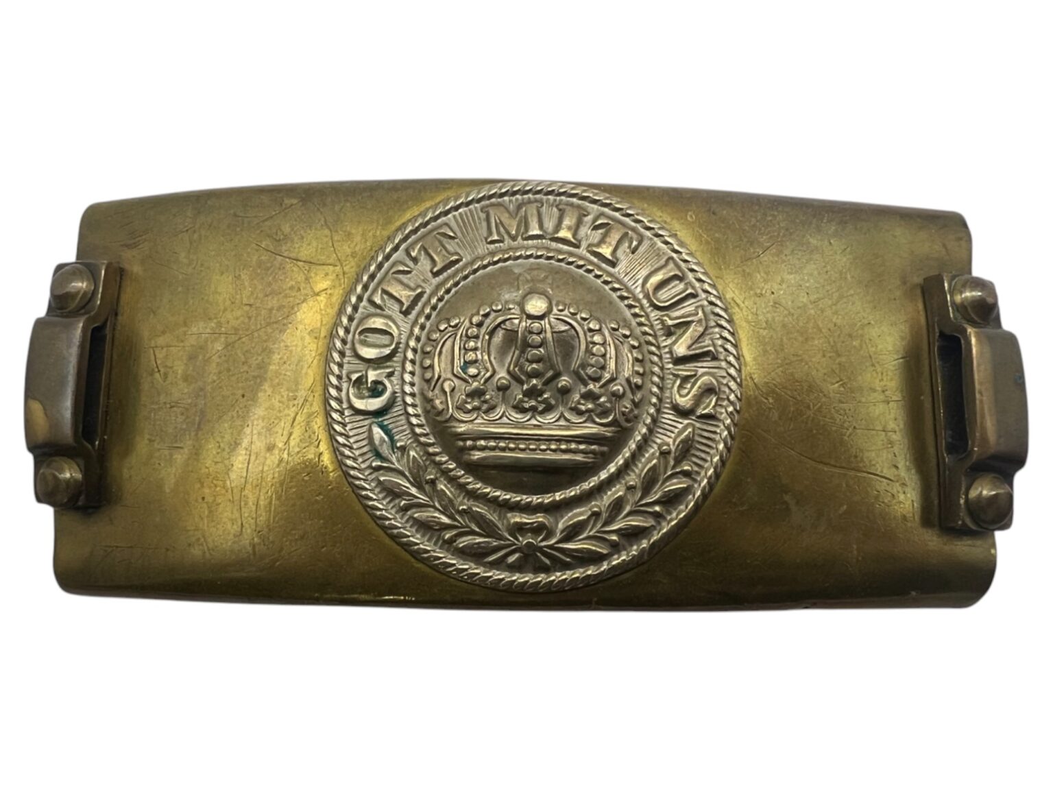 WW1 Imperial German Prussian M15 Telegraphist Buckle - Danzig Militaria