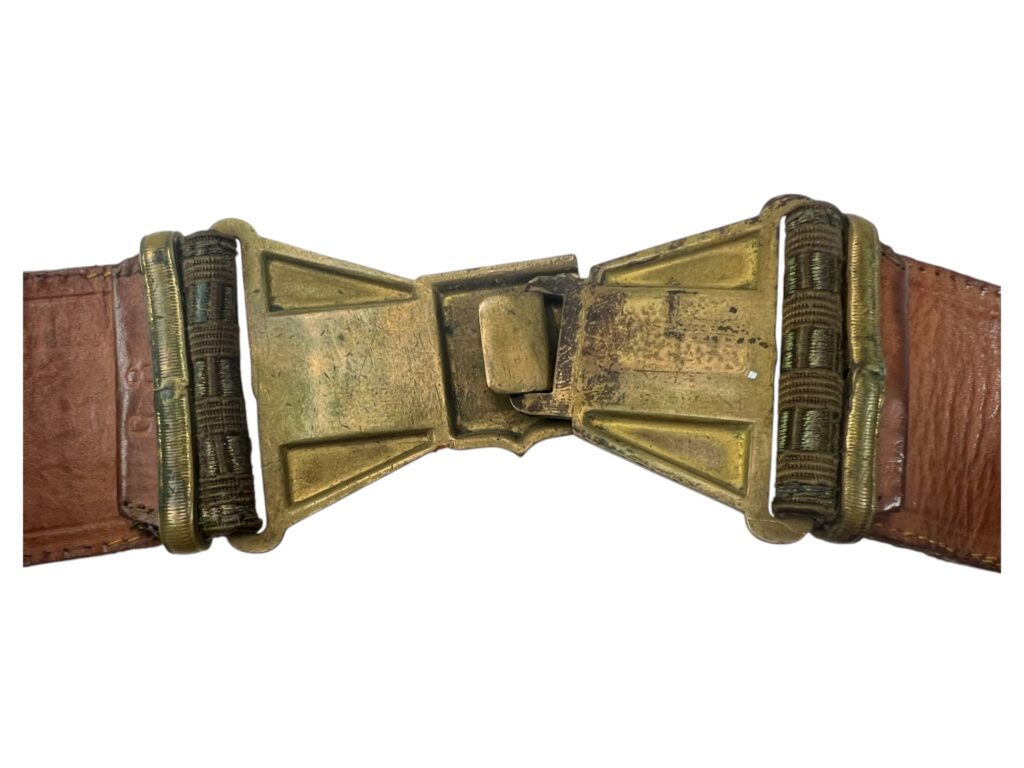 Czechoslovakia dress belt with buckle (2) - Danzig Militaria