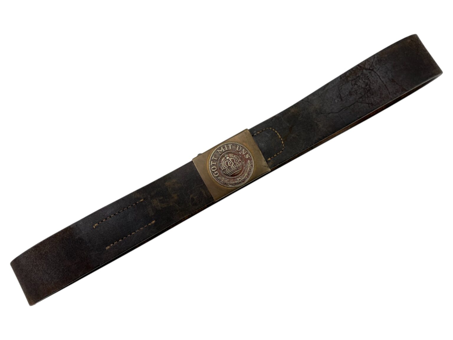 WW1 Imperial belt and buckle 1915 - Danzig Militaria